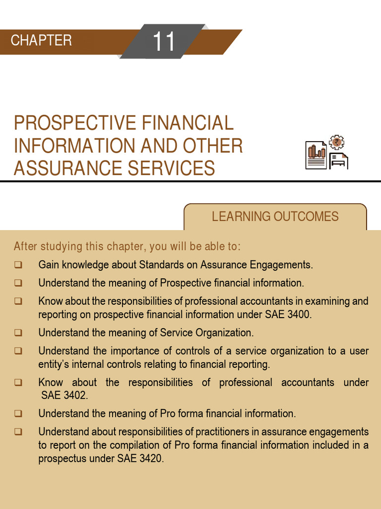 Audit SM May 2024 CH11 Prospective Financial Information and Other ...