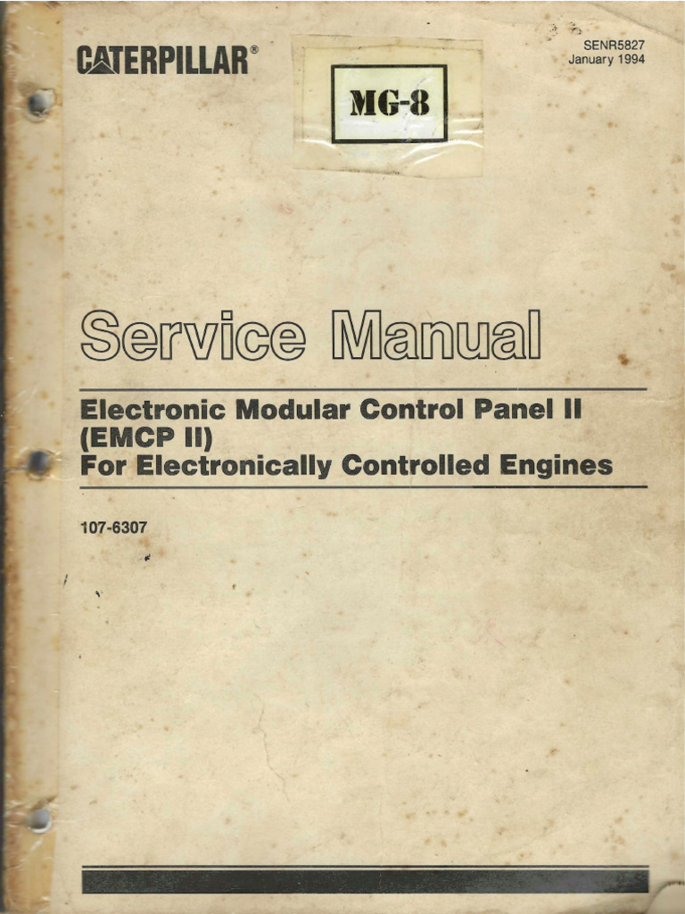 Panel de Control Del Emcpii | PDF