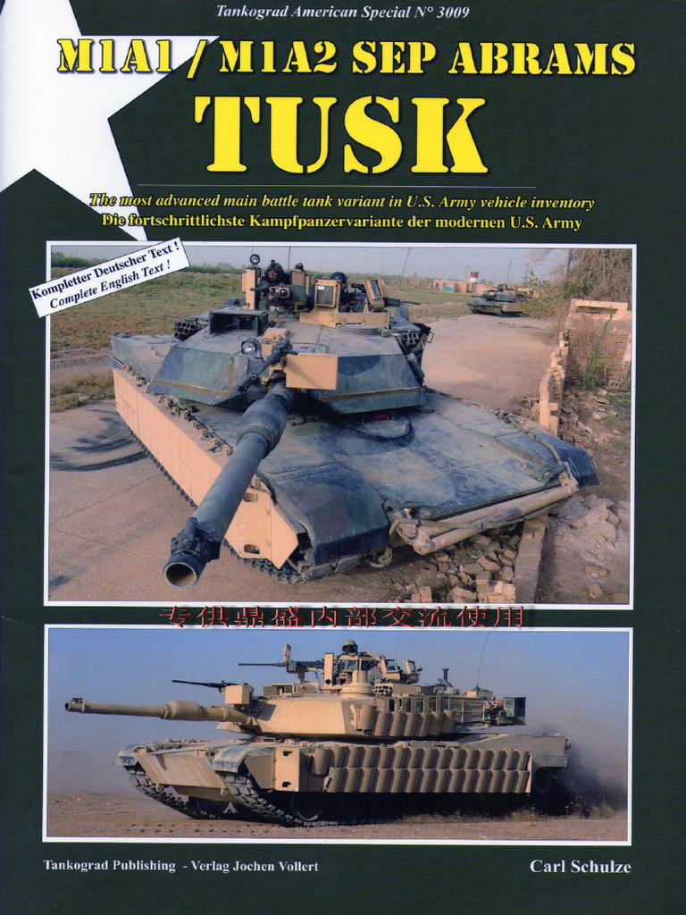 M1A1M1A2 SEP Abrams Tusk (Tankograd American Speci 2853556 | PDF