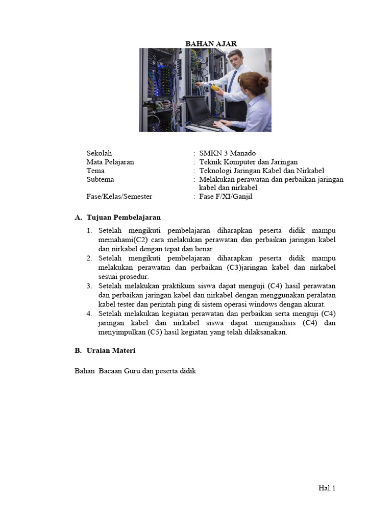 Bahan Ajar Siklus 2 | PDF