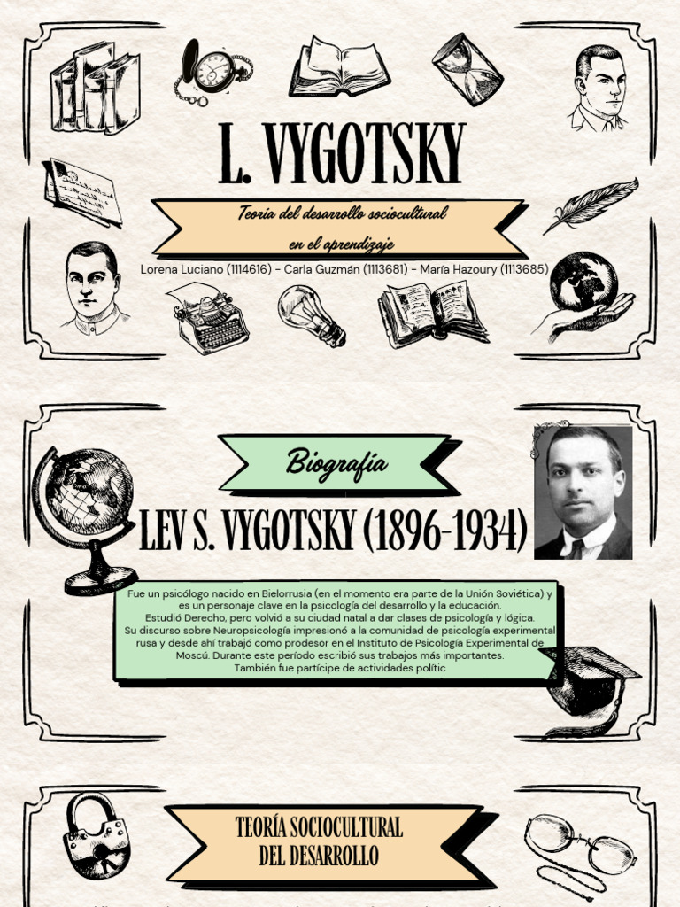 Lev Vygotsky | PDF | Sicología | Aprendizaje