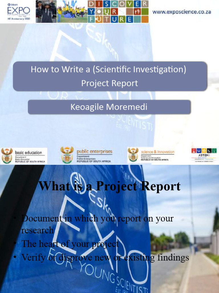 8. How to write a Scientific Investigation Report_2023-1 | PDF ...