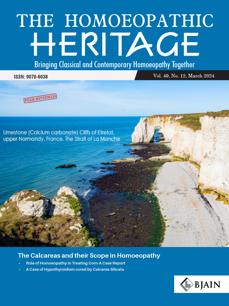 Homeopathic Heritage March Issue 2024 | PDF | Calcium | Homeopathy