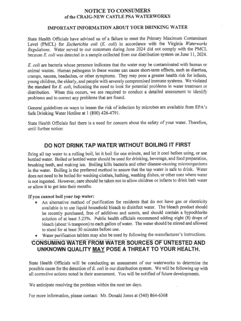 Biol Notice Advisory | PDF