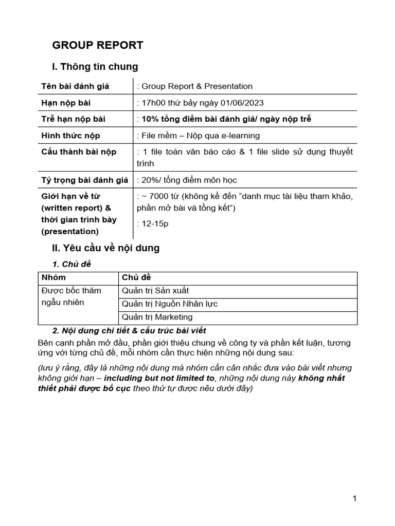 II - 23 - 24 - mgt2002 - Group Report | PDF