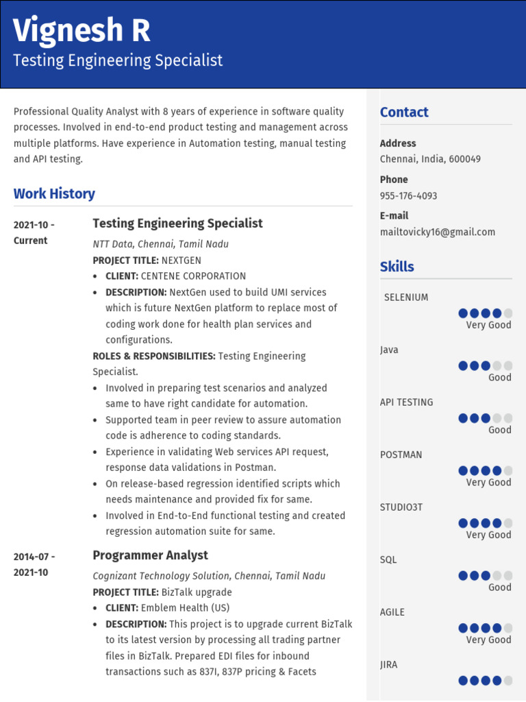 Vignesh R | PDF | Web Service | Computing