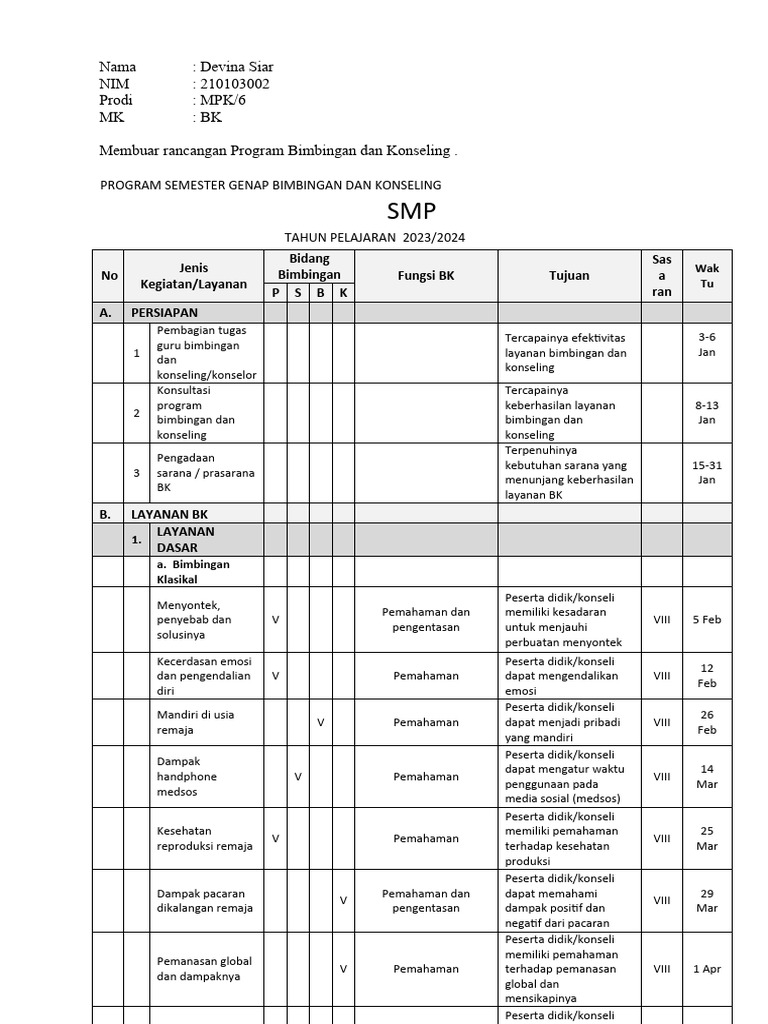 Uas Program BK | PDF