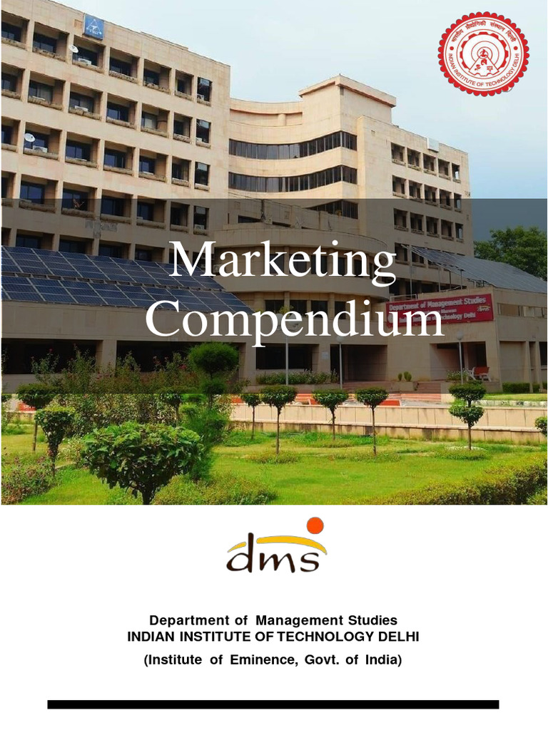 Marketing Compendium | PDF | Marketing | Pricing