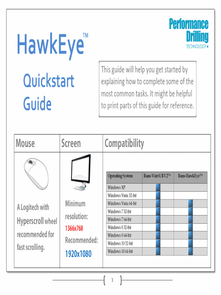 Hawkeye Quick Start Guide | PDF