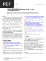 Aashto M294 | PDF | Pipe (Fluid Conveyance) | Polyethylene