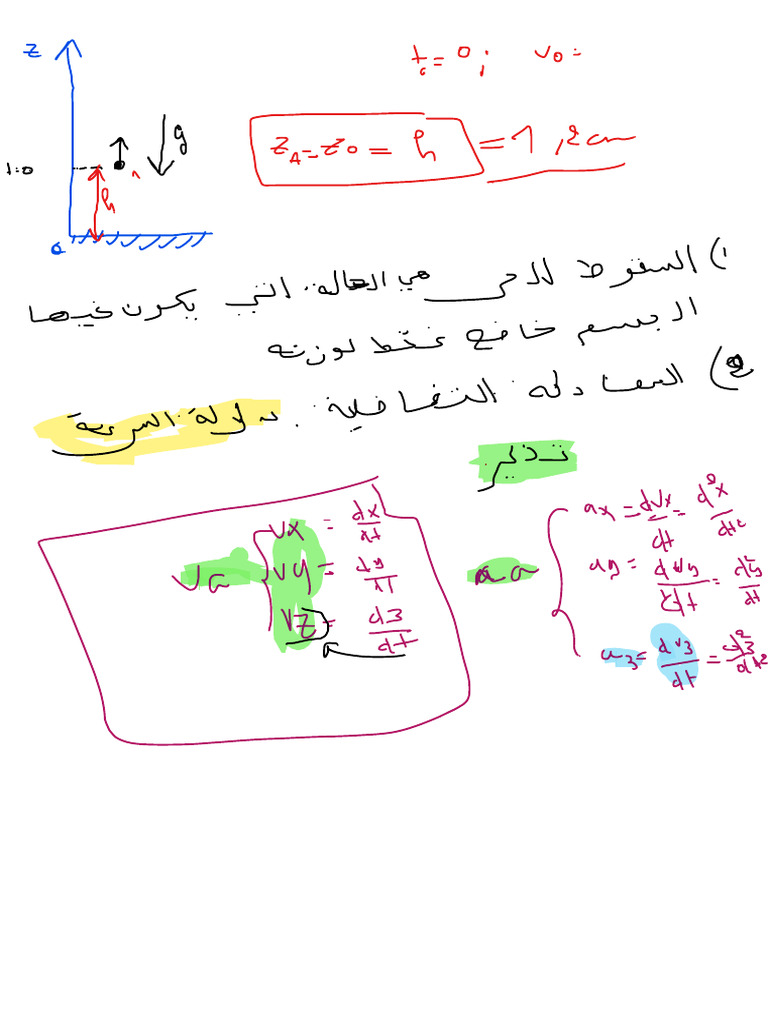 Ex2 Chute Libre Tas7i7 | PDF
