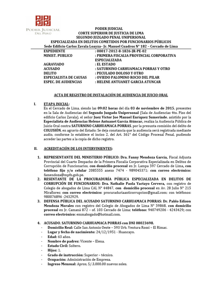 Inst. Jui. Oral | PDF | Ley Pública | Justicia