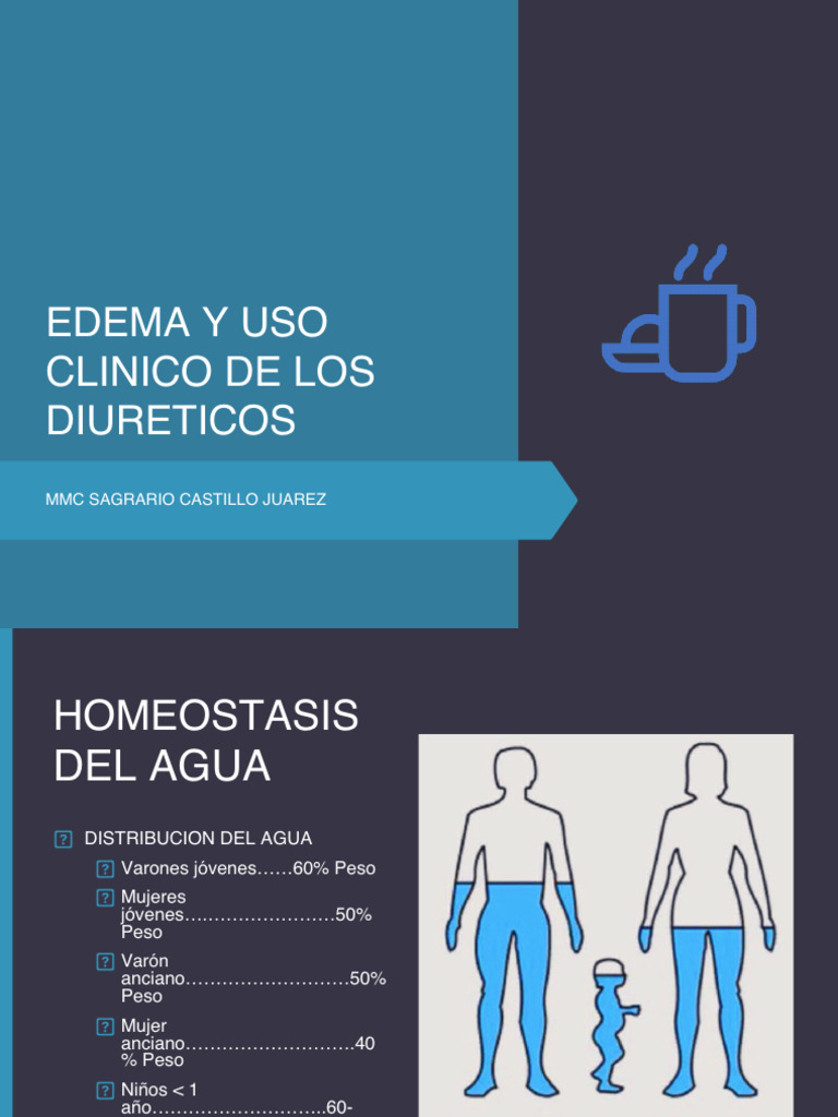 03 Edema y Uso Clinico de Los Diureticos 1 | PDF