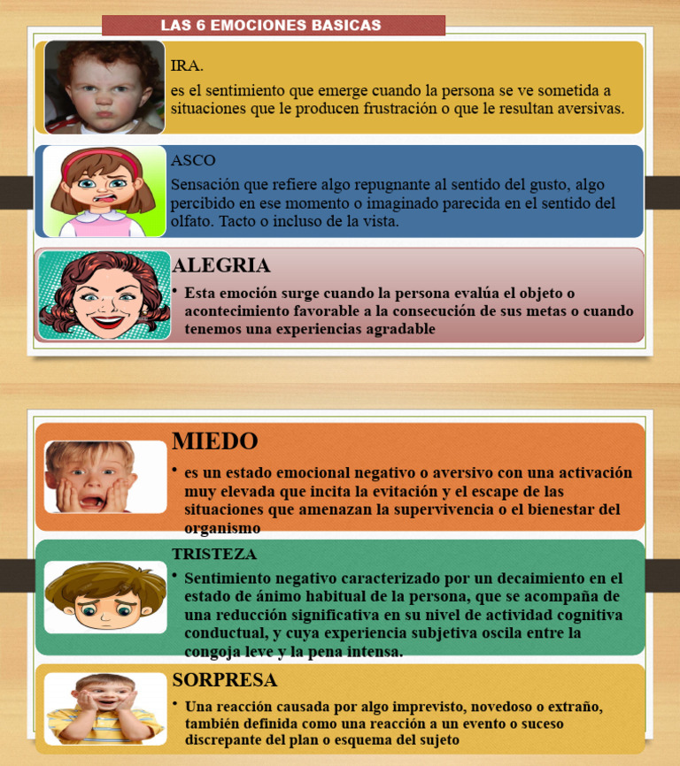 6 Emociones Basicas | PDF