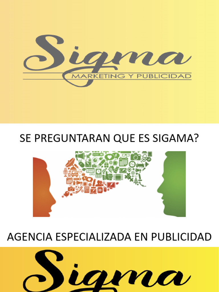 Sigma Marketing Innovacion en Un Entorno Que Cambia | PDF | Marketing ...