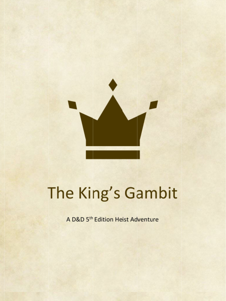 The Kings Gambit | PDF