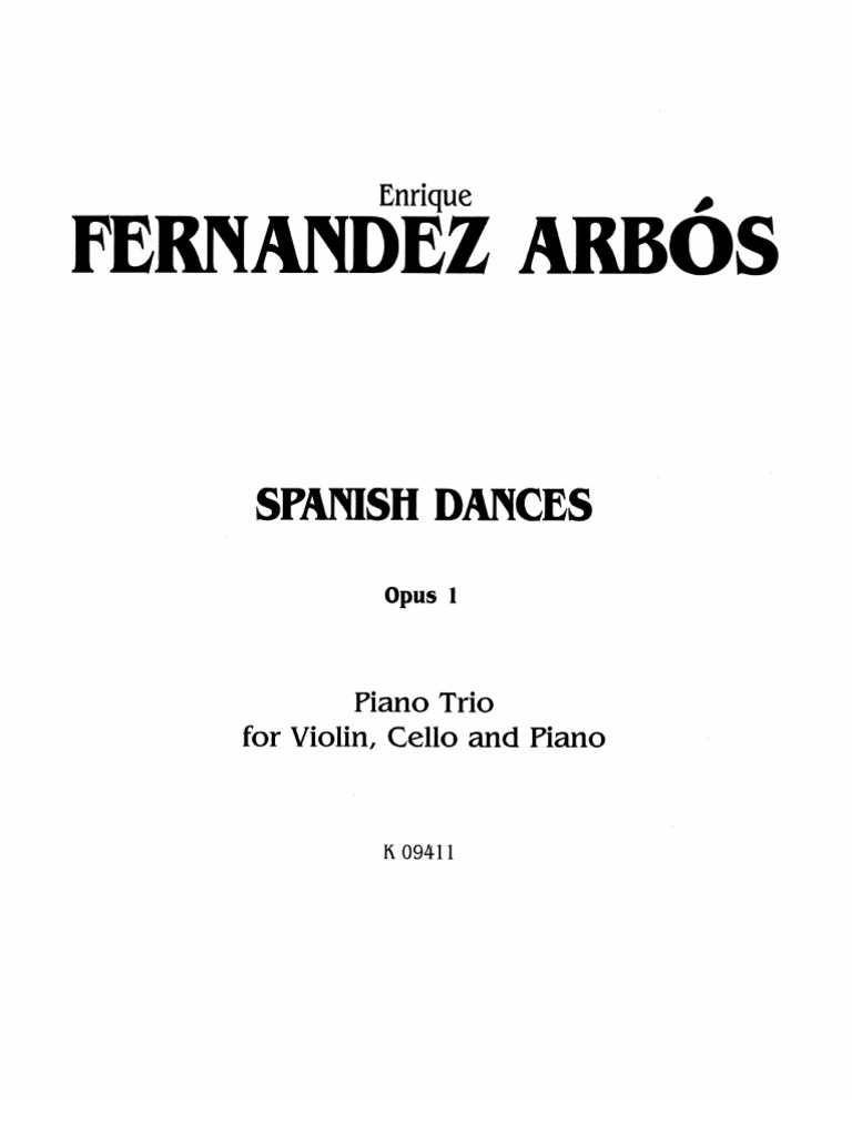 Spanish Dances Op | PDF