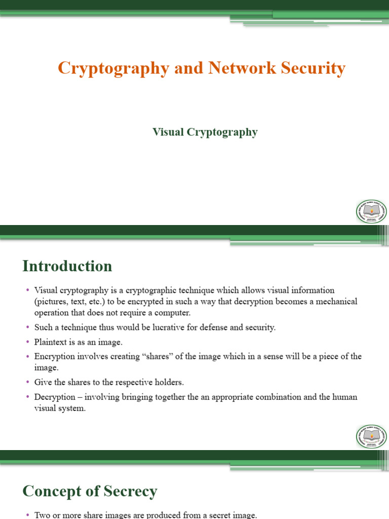 Visual-Cryptography | Download Free PDF | Cryptography | Encryption
