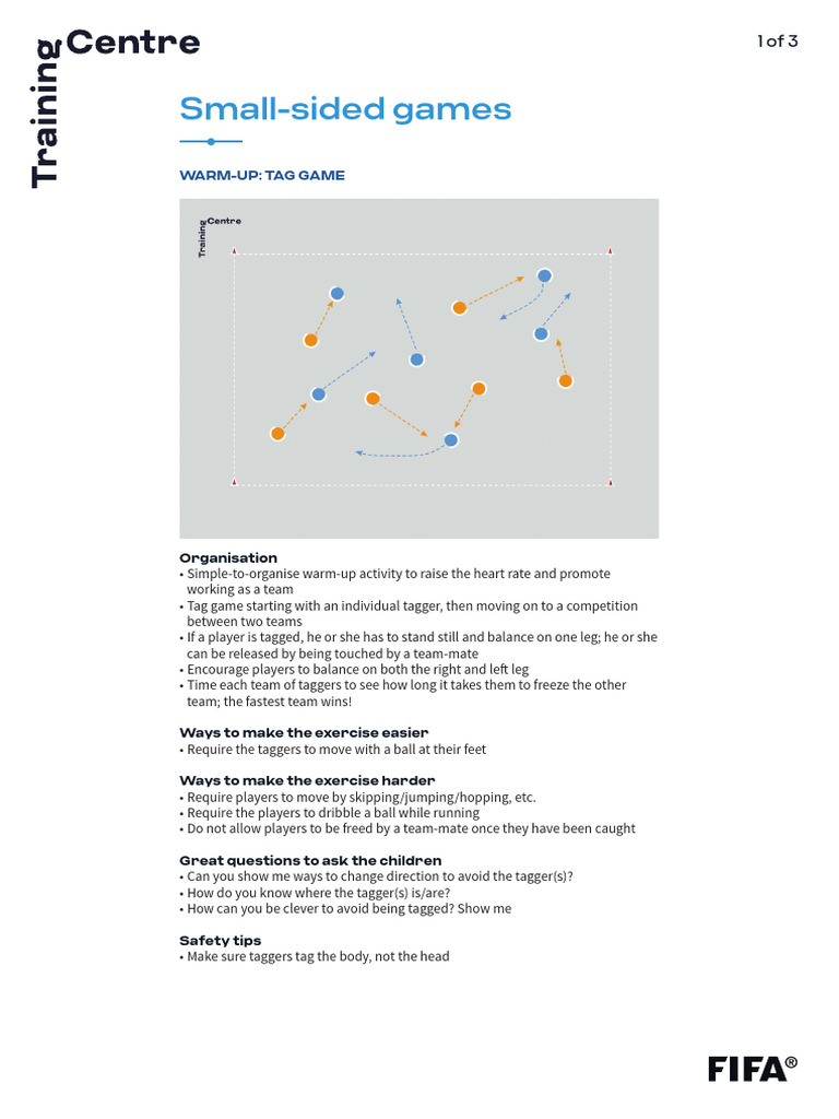 Small Sided Games | PDF | Communication | Sports