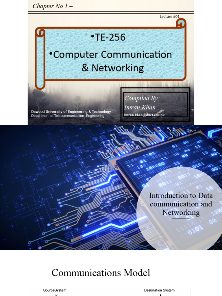 Lecture 1 Pdf Computer Network Telecommunications