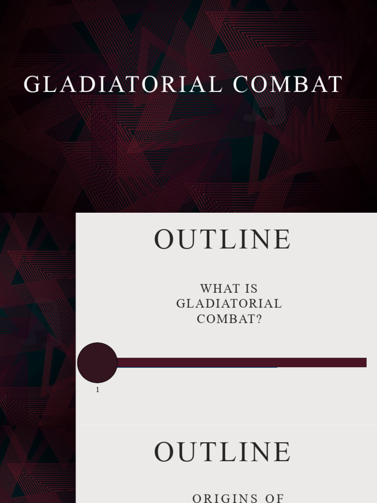 Gladiatorial Combat and Commodus | PDF | Gladiator | Gladiatorial Combat