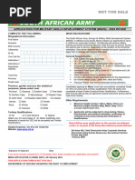 ZNA General Duty Soldiers | PDF | Zimbabwe | Military Organization