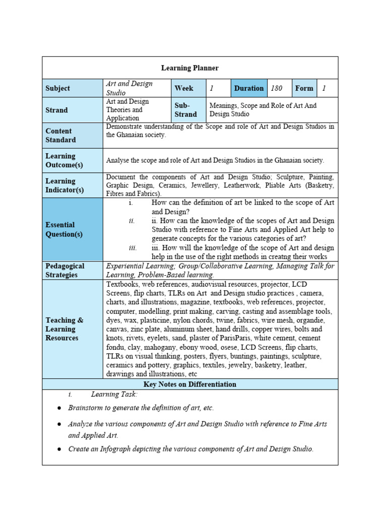 Art Department | Download Free PDF | 3 D Computer Graphics | Learning