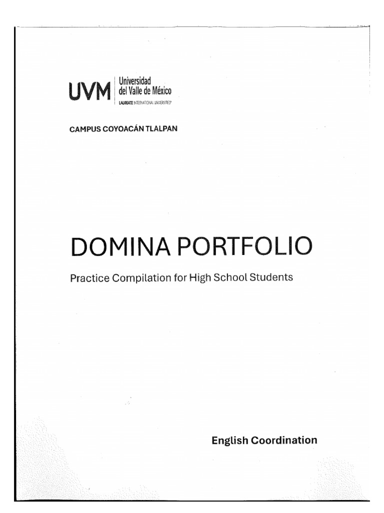 Abrir Domina Portfolio 1 | PDF
