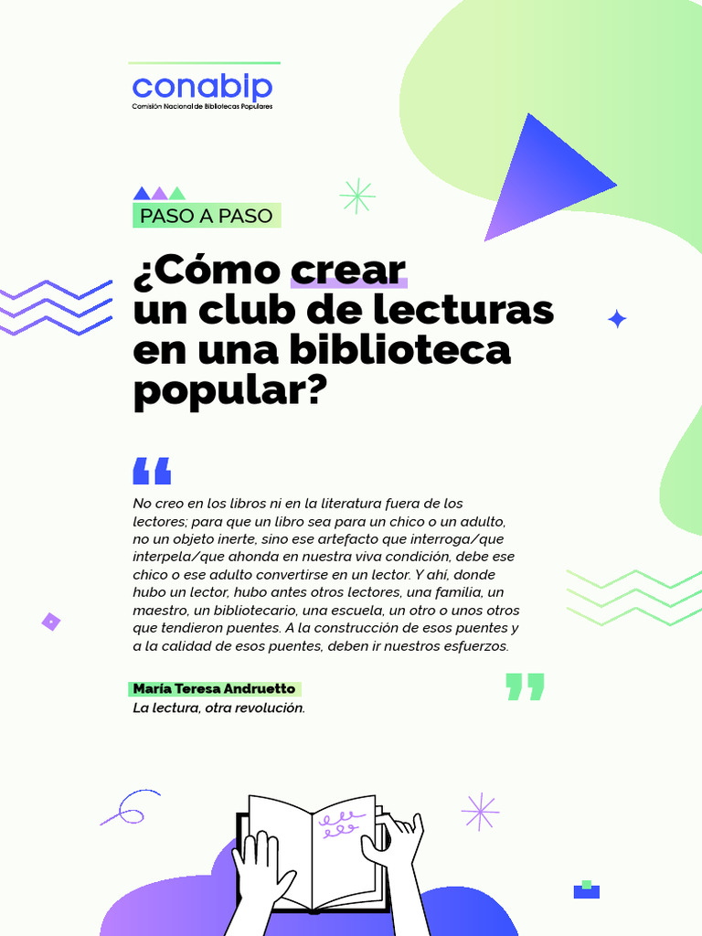 G1_PASO-A-PASO_Como-crear-un-Club-de-Lecturas-en-una-BP | PDF | Libros