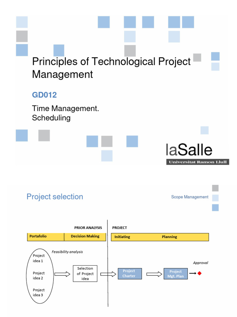 S8 - Schedule Management Plan | PDF | Project Management | Business