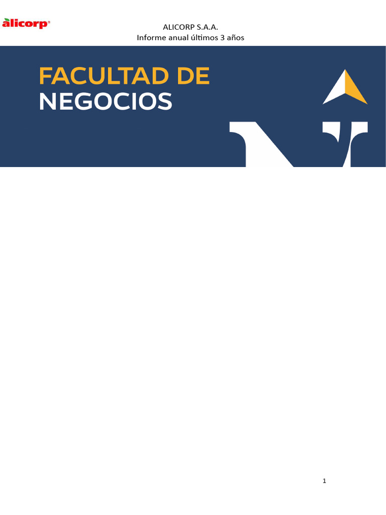 Alicori1 Alicorp S | PDF | Business | Compartir (Finanzas)