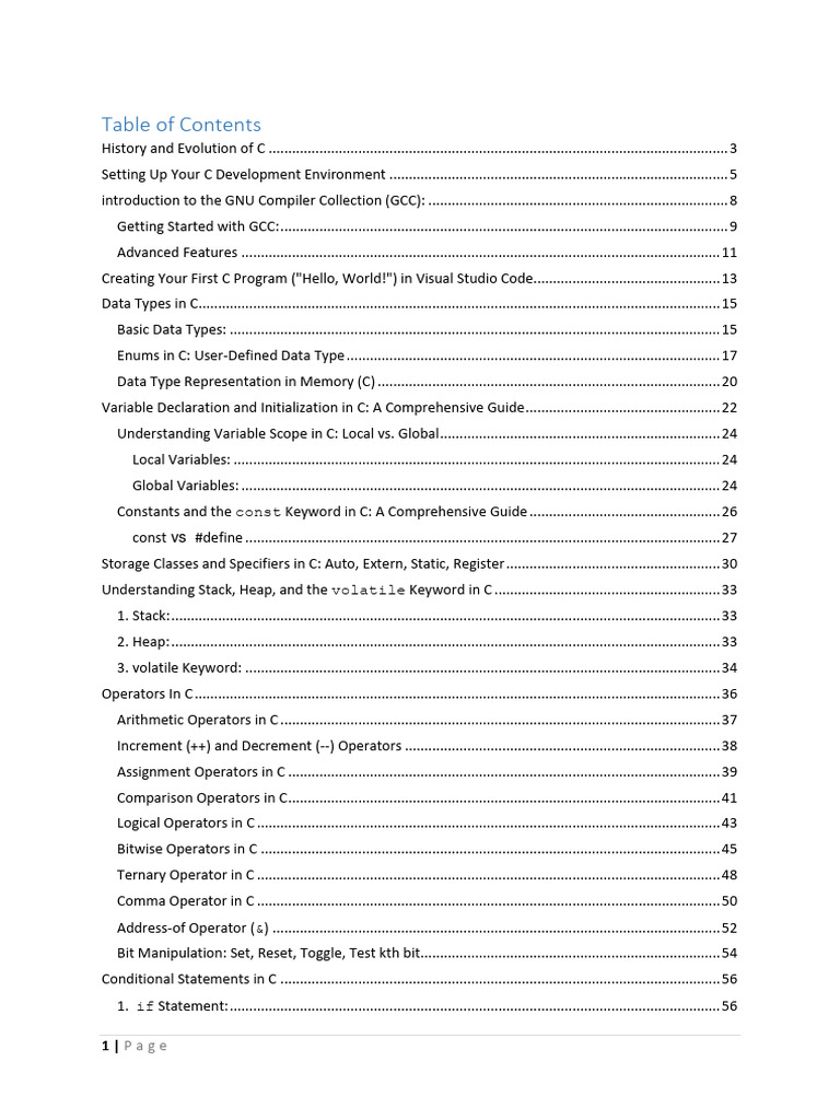 04 C Programming Day 4 | PDF | Integer (Computer Science) | Integrated Development Environment