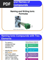 Solving and Writing Ionic Formulas | PDF | Ion | Chloride