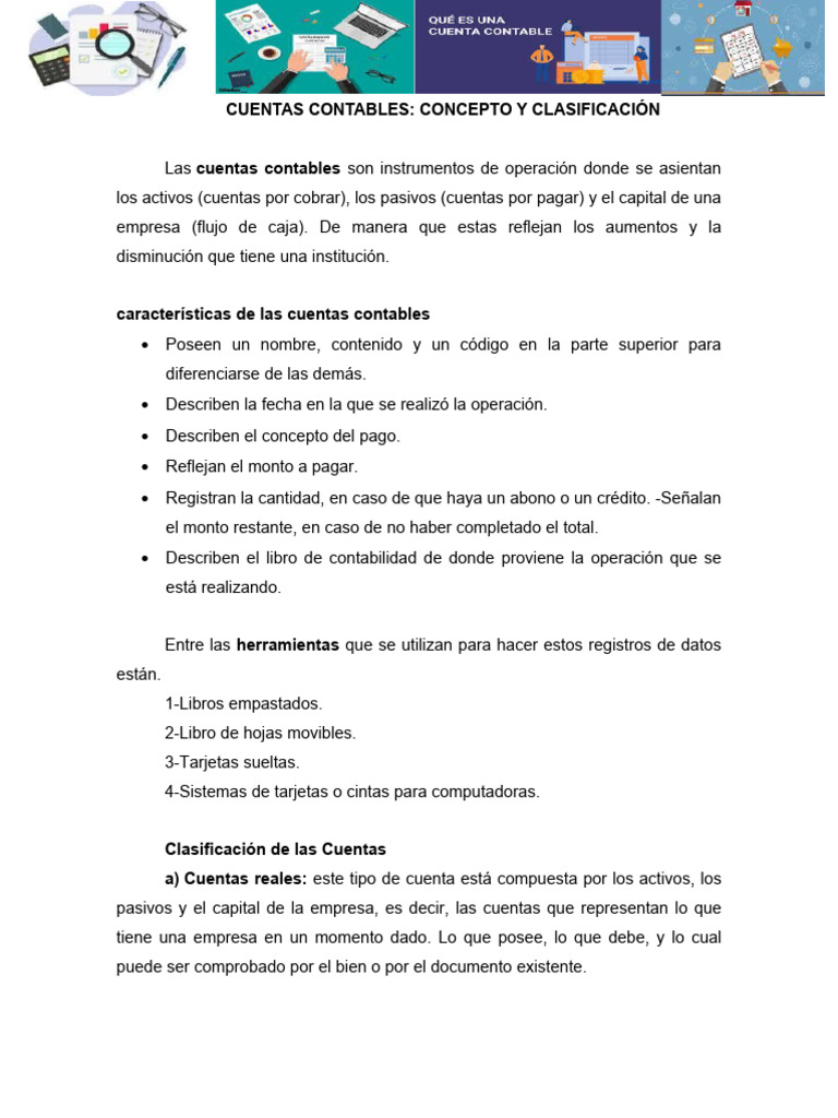 Cuentas Contables | PDF | Contabilidad | Business
