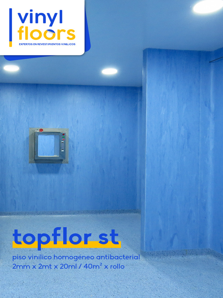 PISO VINILICO HOMOGÉNEO ANTIBACTERIAL TOPFLOR ST CC (1) | PDF | Física ...