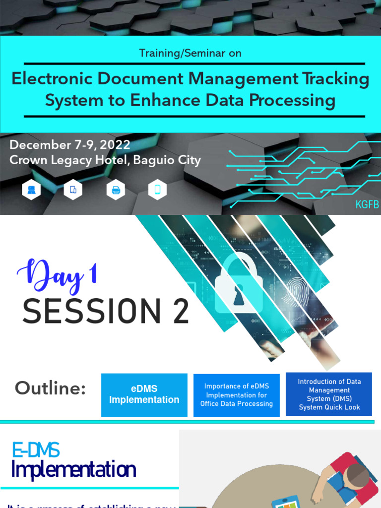 Edmts Day 1 Session 2 by KGFB | PDF | Computing | Information Technology