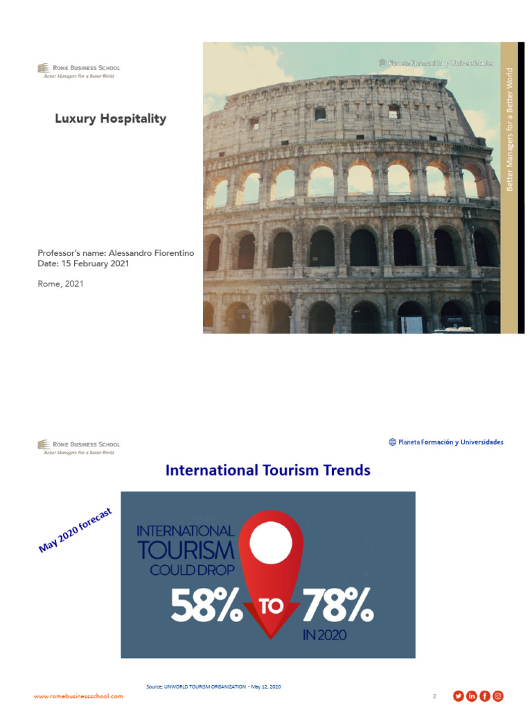 International Tourism Trends 2020-2021 | PDF | Hotel | Marketing