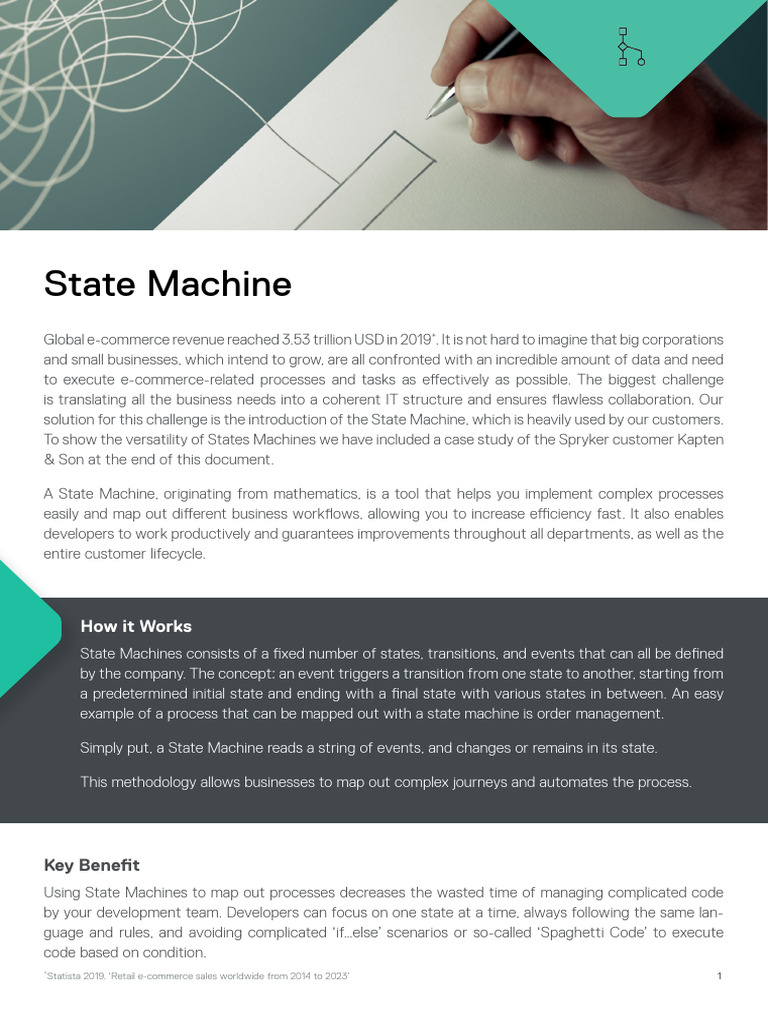 Booklet State Machine EN | PDF | Automation | Product Lifecycle