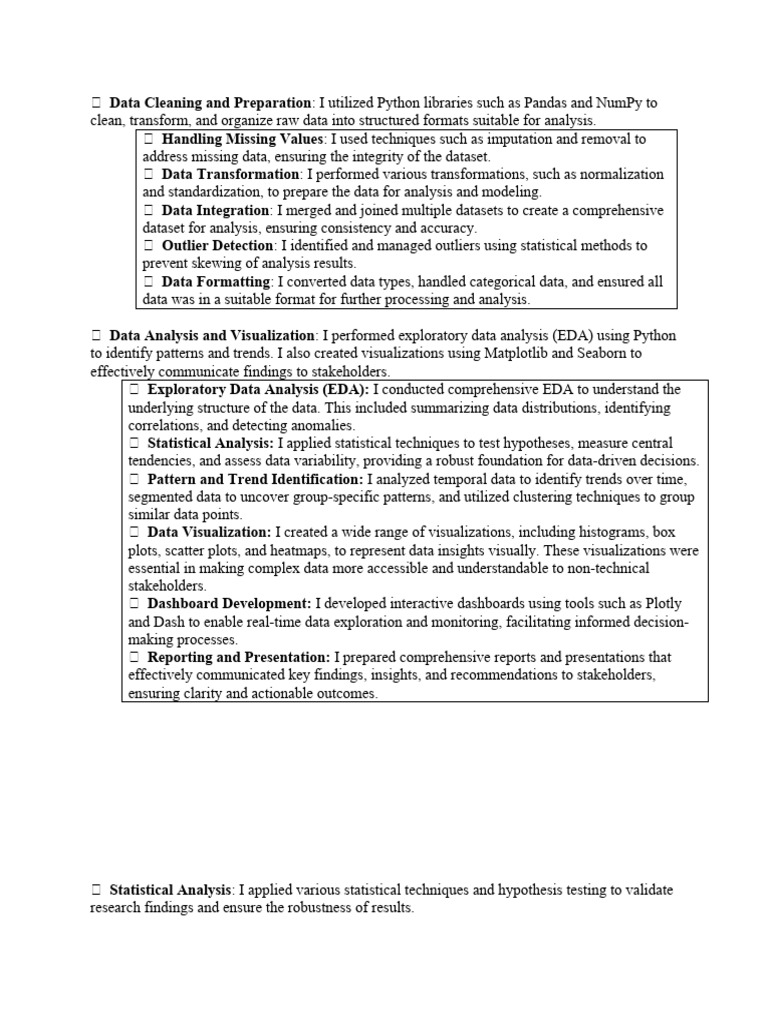 Python Data Cleaning Best Practices | PDF | Data Analysis | Statistics
