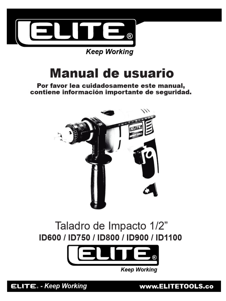 Manual Tecnico ID600 ID7513 ID800 ID900 ID1100 | PDF | Perforar | Cambiar