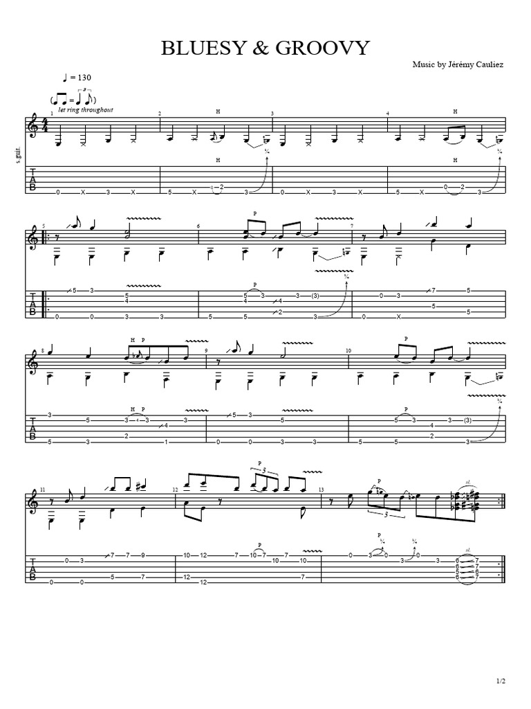 Bluesy & Groovy | PDF