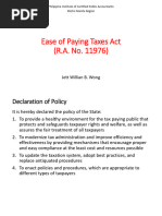 EOPT Act: Effectivity and Key Features | PDF | Value Added Tax | Taxes