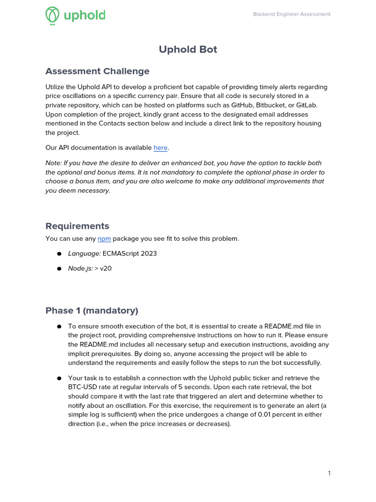 Backoffice - Backend Engineer Assessment | PDF | Databases | Software Engineering