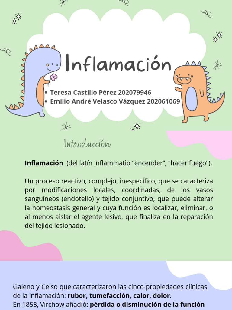 Comprendiendo la Inflamación y sus Fases | PDF | Inflamación | Fisiología