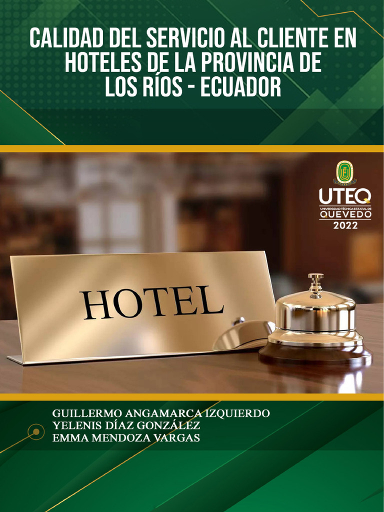 Calidad Del Servicio Al Cliente en Hoteles | PDF | Calidad (comercial) | Evaluación