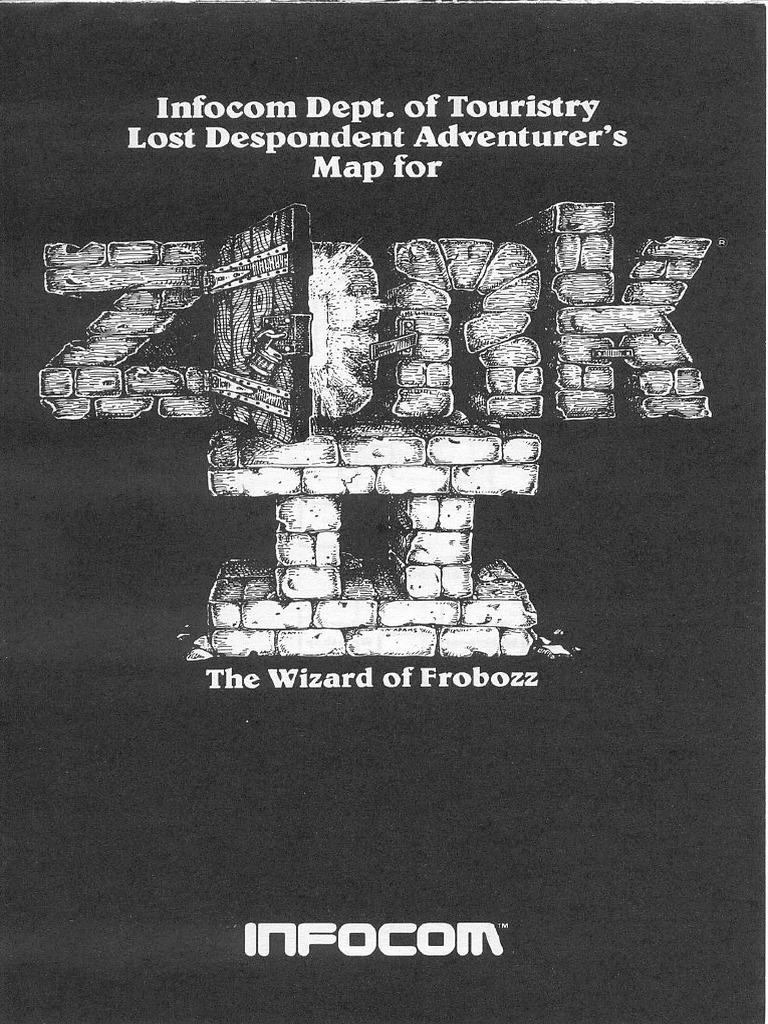 Zork II - The Wizard of Frobozz (Infocom Dept. of Touristry Lost ...