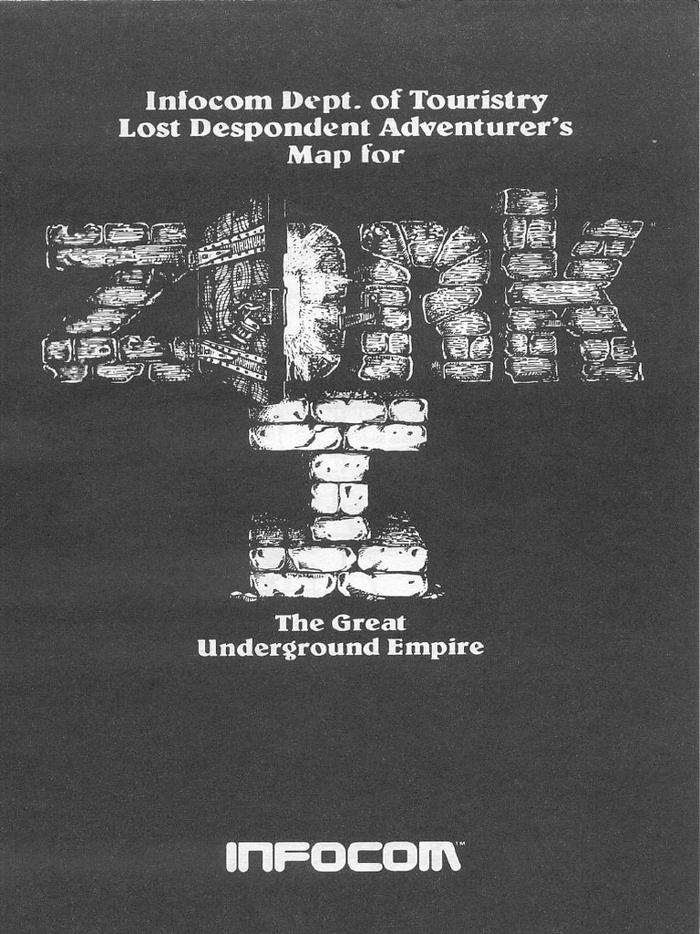 Zork I - The Great Underground Empire (Infocom Dept. of Touristry Lost ...