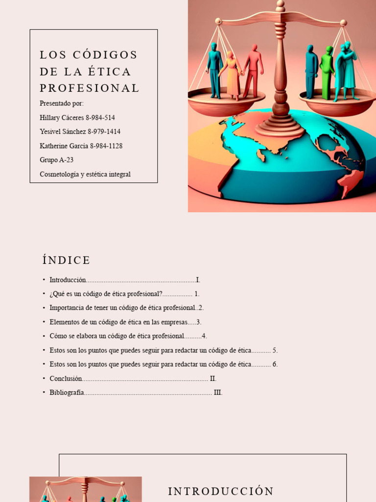 Códigos de Ética Profesional: Guía Esencial | PDF | Comportamiento ...