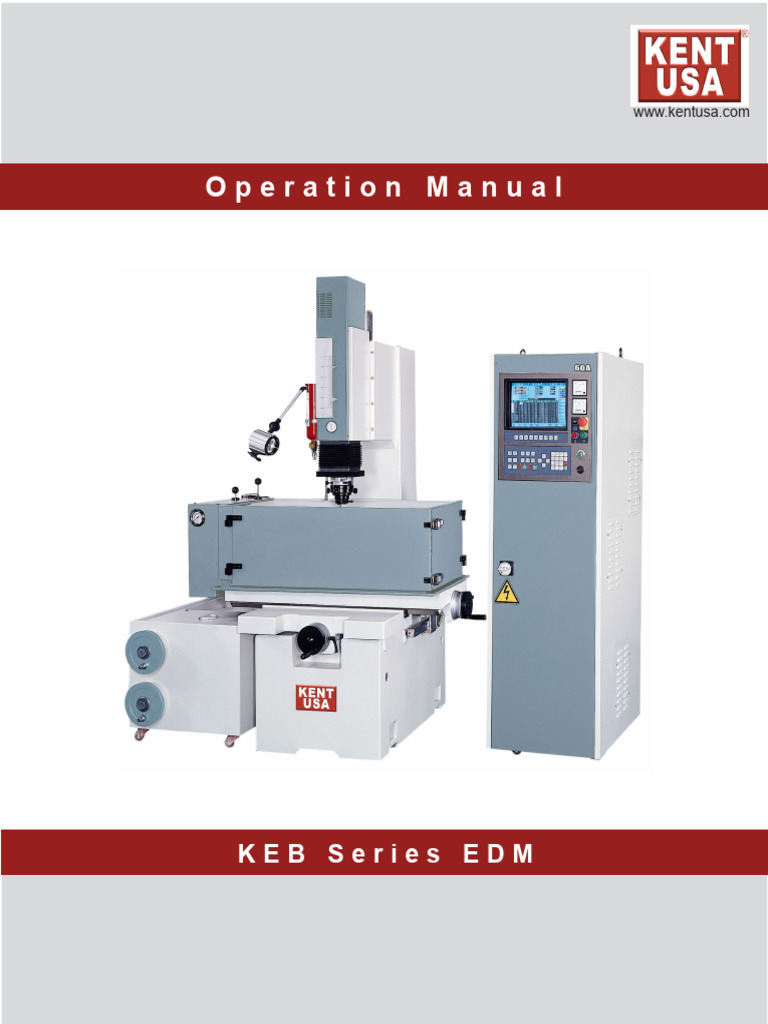 EDM Operation Manual | PDF | Floppy Disk | Parameter (Computer Programming)