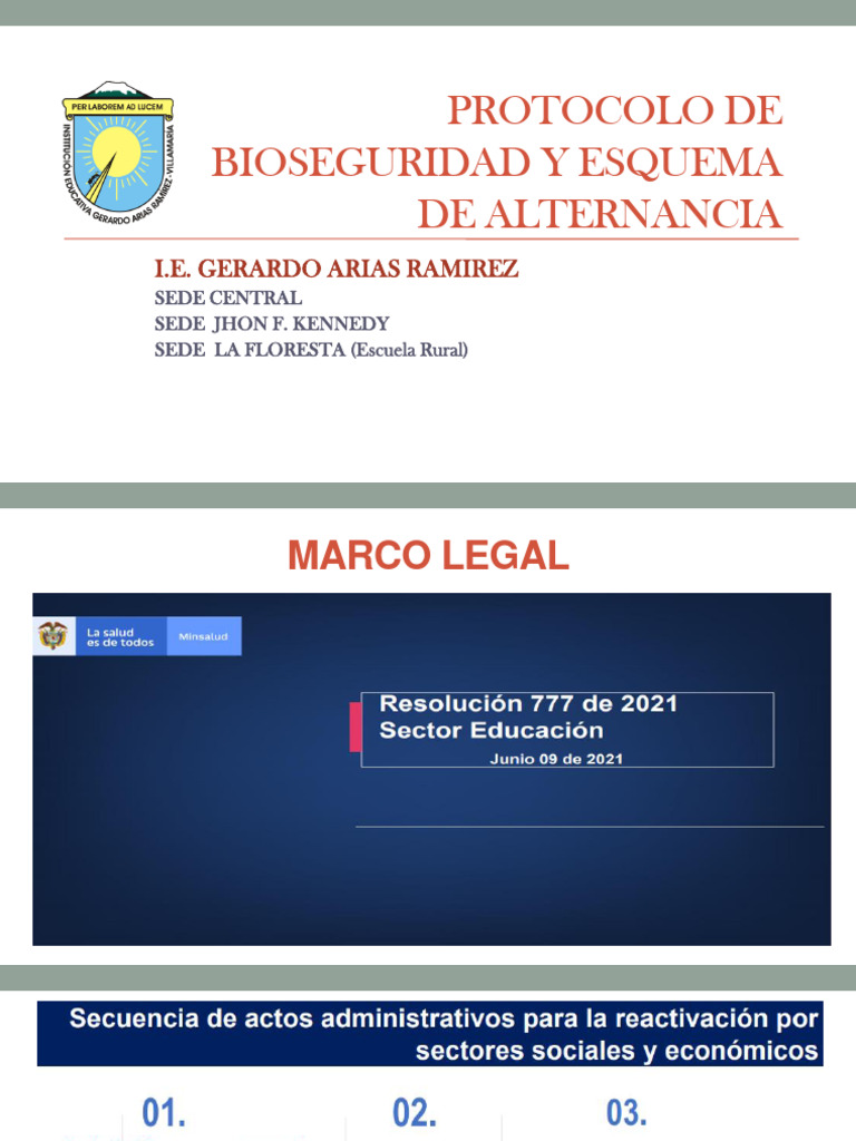 Presentacion Protocolos Gar | PDF